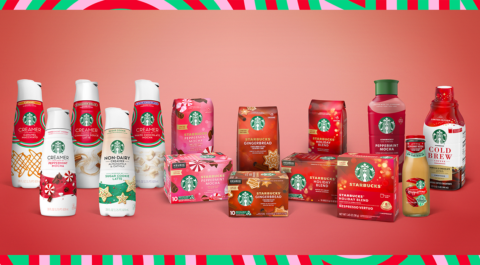 Celebrate the Season with Starbucks Holiday Coffees and Creamers