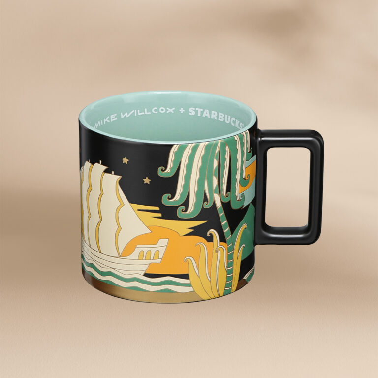 Here's a sneak peek at Starbucks new Art Deco-inspired merch collaboration