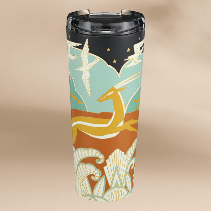 Here's a sneak peek at Starbucks new Art Deco-inspired merch collaboration