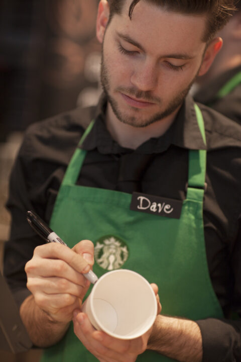 On a First-Name Basis - About Starbucks