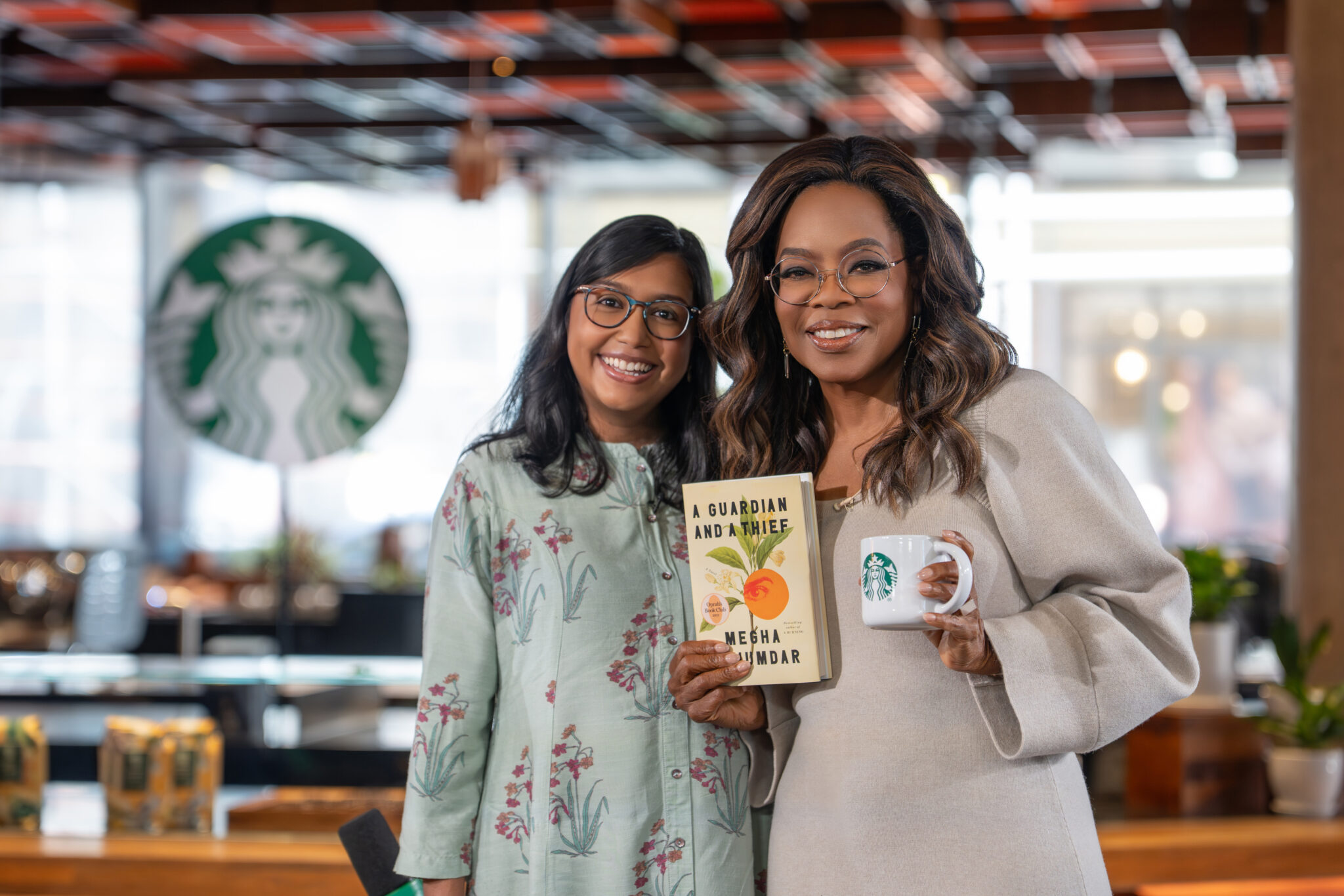 Starbucks teams up with Oprah's Book Club and new podcast series