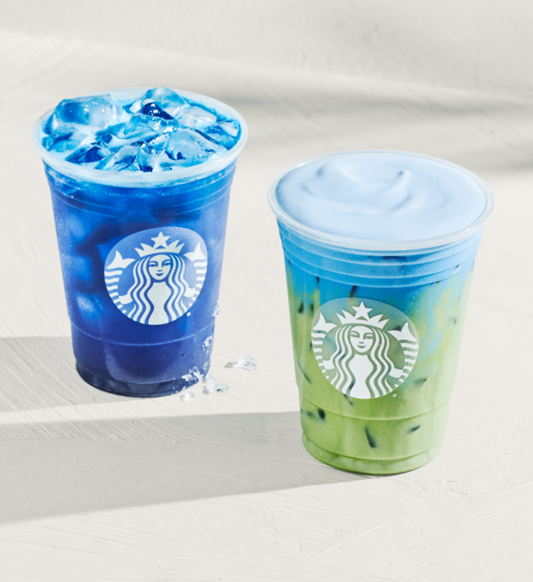Starbucks previews a blue coconut duo for later this summer