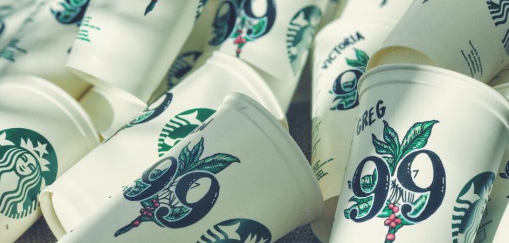 Why Starbucks will be writing 99 on your cup