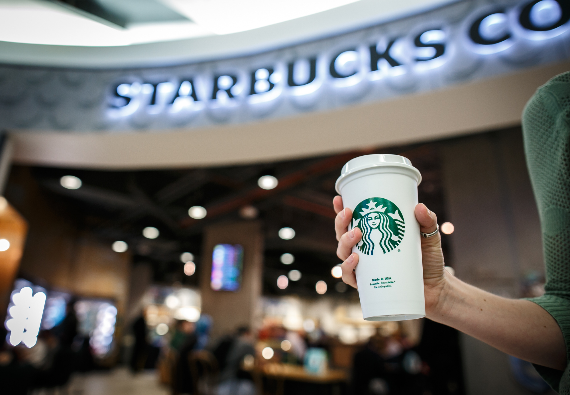Starbucks launches first ever airport reusable cup trial at Gatwick ...