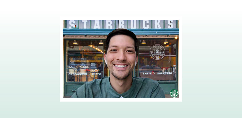 At home? You can still work from Starbucks with virtual backgrounds ...