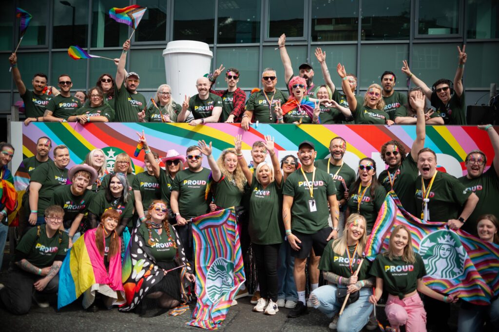 From Manchester to Milan, Starbucks partners celebrate Pride across ...