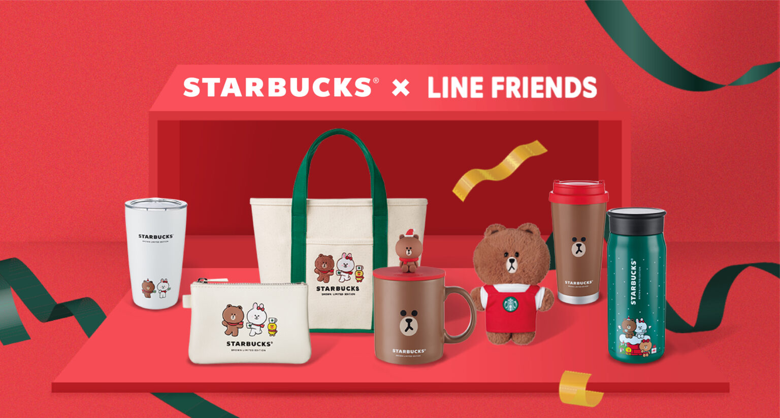 Cheerful new Starbucks® X LINE FRIENDS collection arrives for the ...