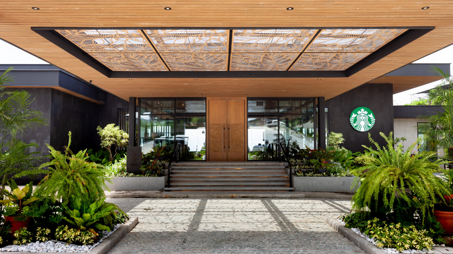 Starbucks Reserve™ Hiraya store offers a breathtaking panorama ...