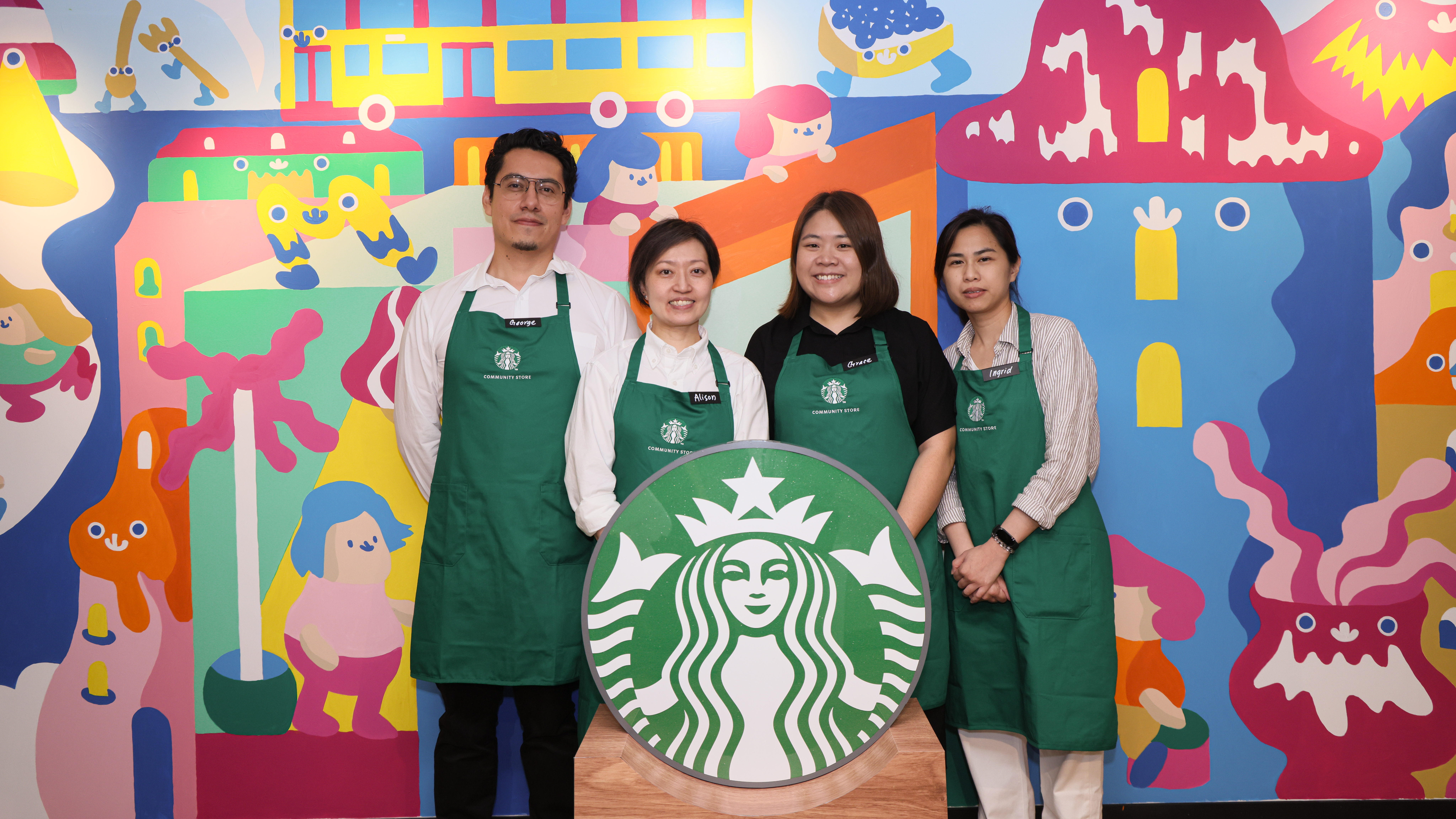 Fostering positive impact in local communities: Starbucks 50th ...