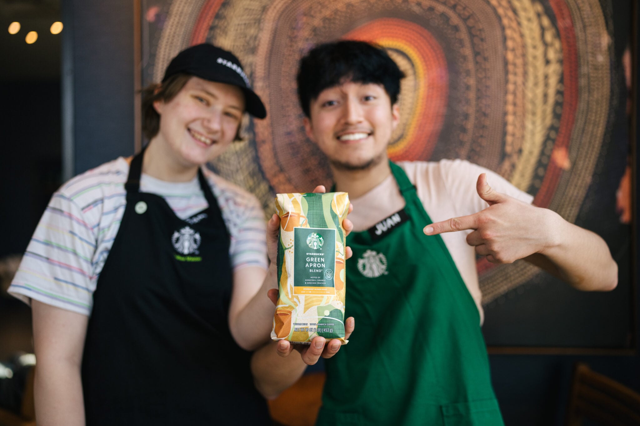 Meet the partners behind the new Starbucks Green Apron Blend coffee ...