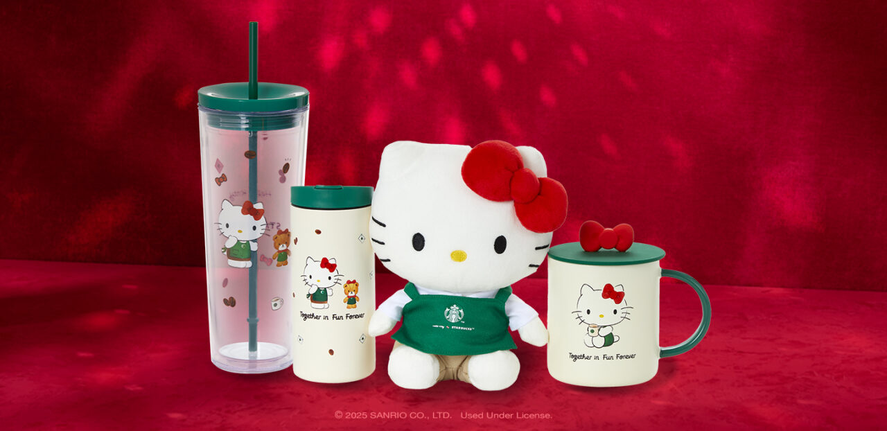 Say ‘hello’ to the season’s cutest new collaboration with Starbucks and ...