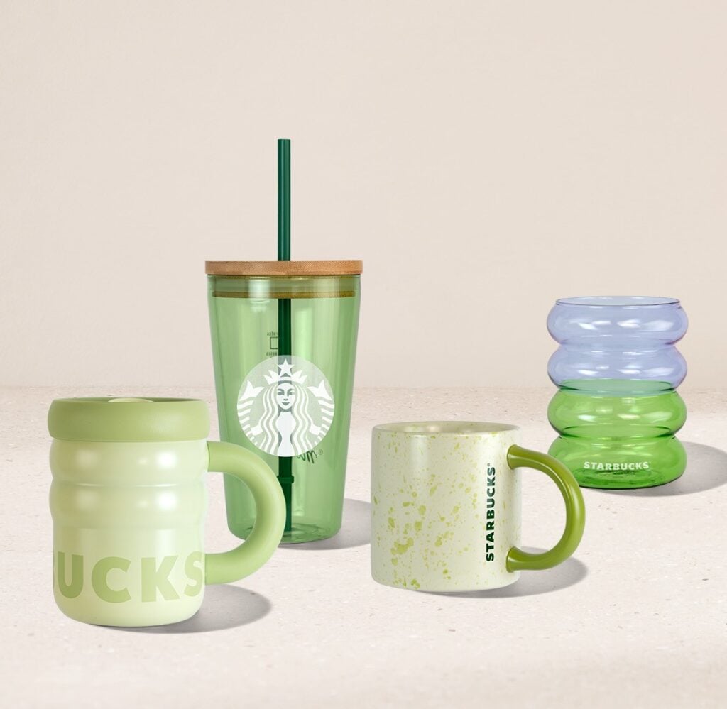 Starbucks launches two spring merch collections inspired by matcha and ...